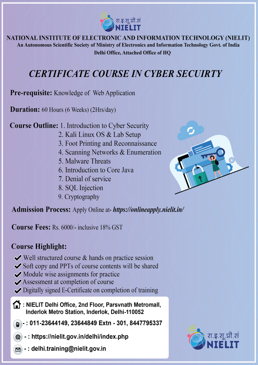 Cyber Security 60 HRS-04.png | Government of India : National Institute of Electronics ...